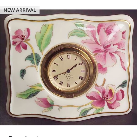 Lenox | Office | Vintage Lenox Desk Clock | Poshmark
